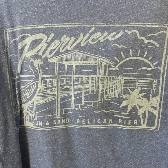 Newport Blue | Shirts | Newport Blue Large Blue T Shirt Pierview ...